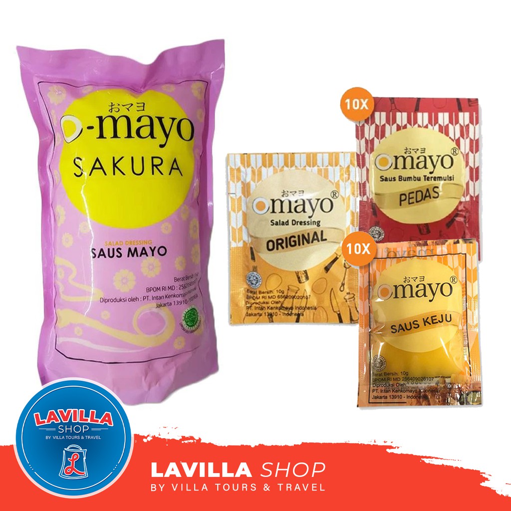 Jual Omayo / Mayonise Omayo / Mayonnaise sachet 10pcs | Shopee Indonesia