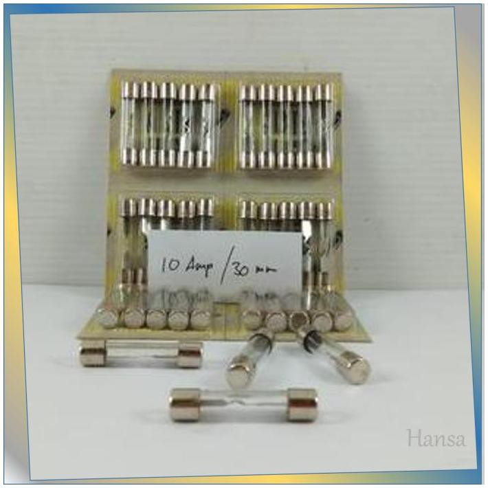 Jual Sekring Sikring Skring Fuse Tabung Kaca 10A 15A 20A 25A Amper ...