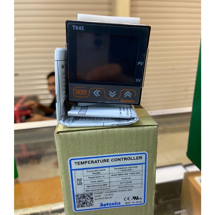 Jual TEMPERATUR CONTROLLER AUTONICS TX4S 24R | Shopee Indonesia
