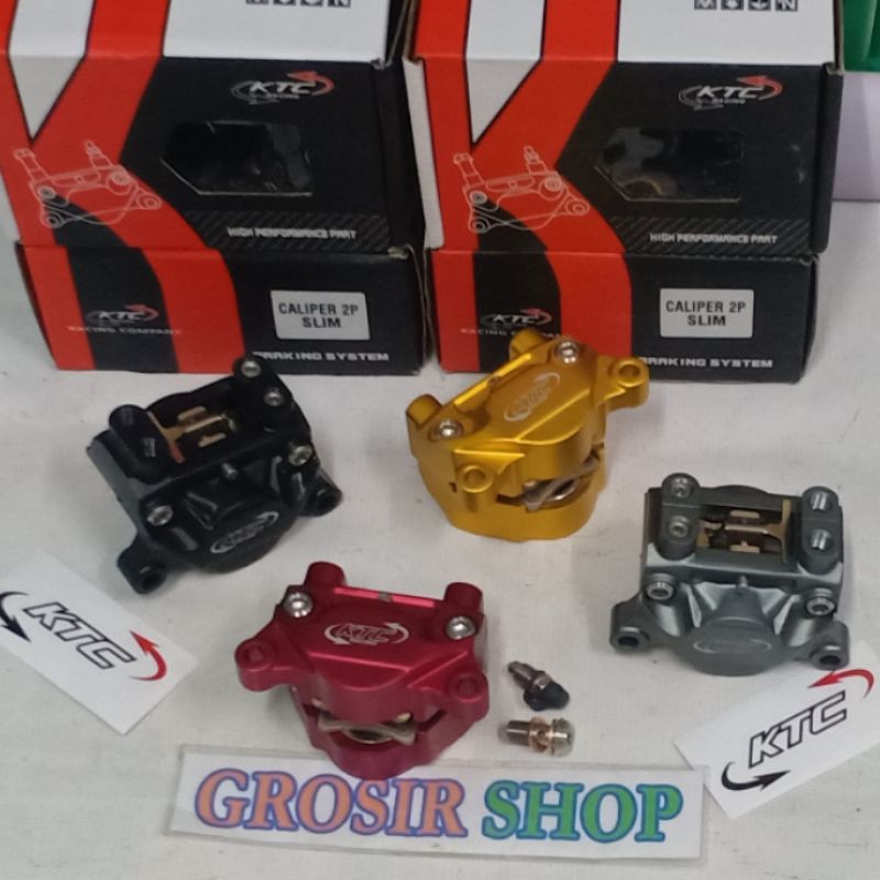 Jual Kaliper rem KTC 2p Universal / Kaliper KTC racing 2p universal | Shopee Indonesia