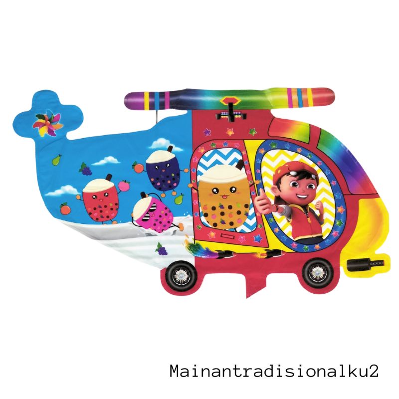 Jual Balon Karakter Heli Boba Boboboi | Shopee Indonesia