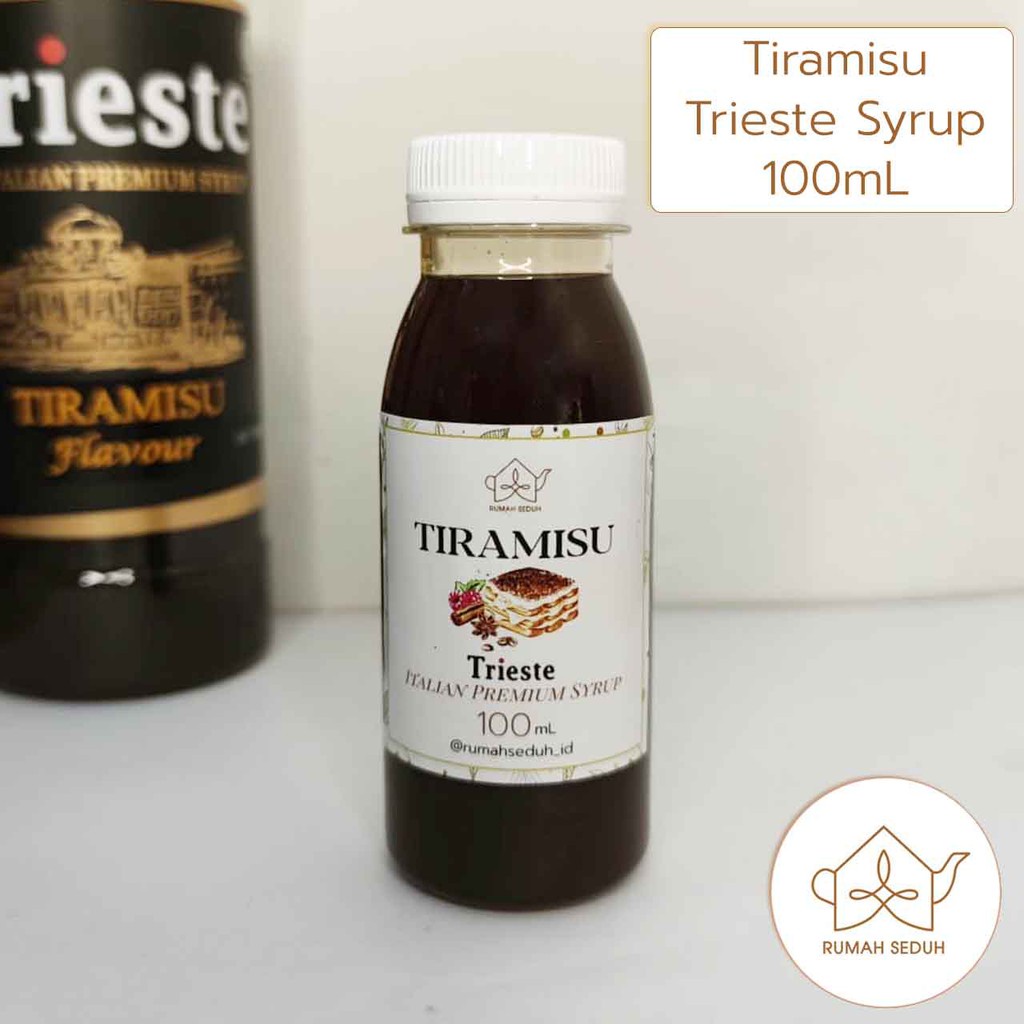Jual 100 mL Tiramisu Syrup merk Trieste kecil - Sirup Tiramisu kecil ...