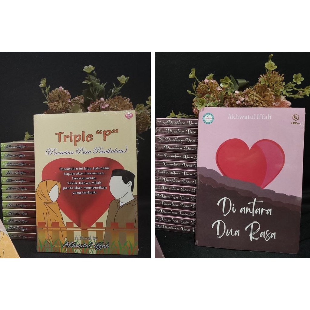 Jual Novel Triple P & Di Antara Dua Rasa (Bundling) | Shopee Indonesia