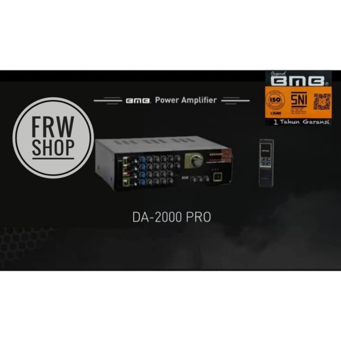 Jual AMPLIFIER BMB DA2000PRO / DA 2000 PRO / DA-2000PRO ( ORIGINAL ...