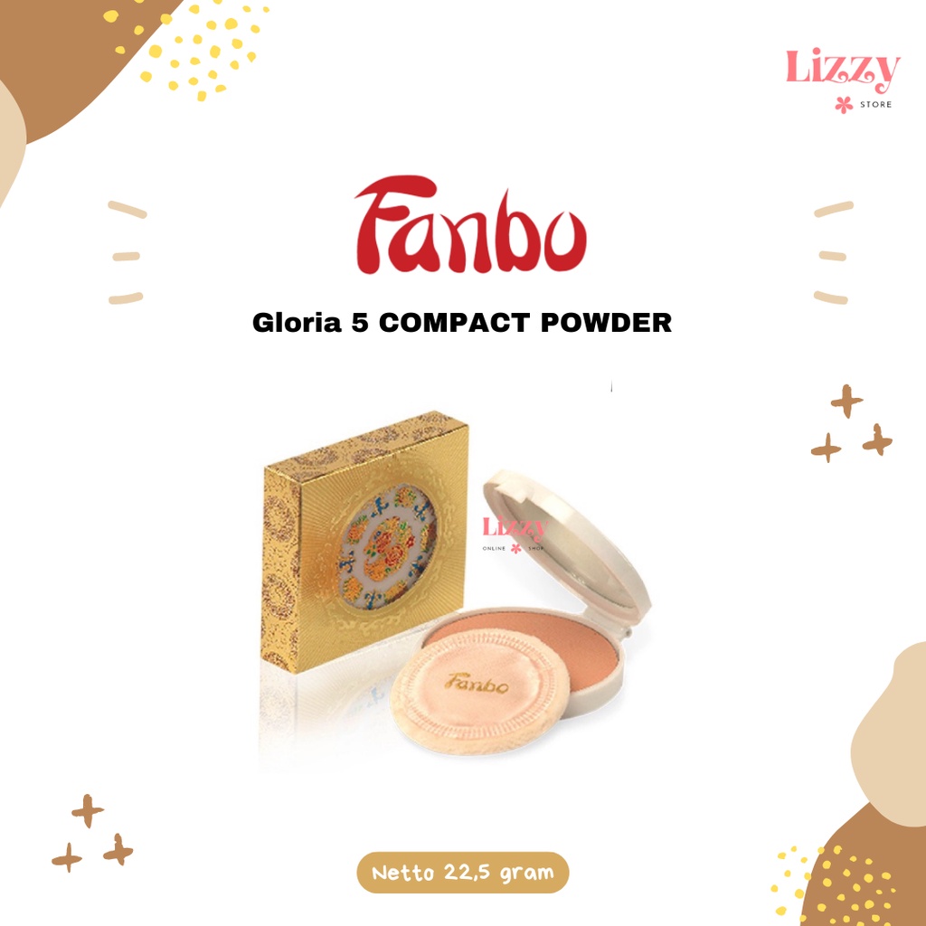 Jual Fanbo Gloria 5 Pancake Compact Powder Bedak Padat 22,5g | Shopee ...