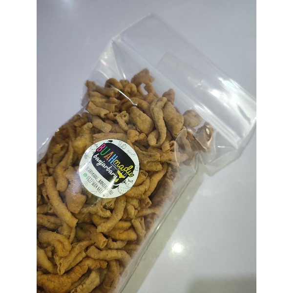 Jual kripik usus original kemasan 500gr | Shopee Indonesia
