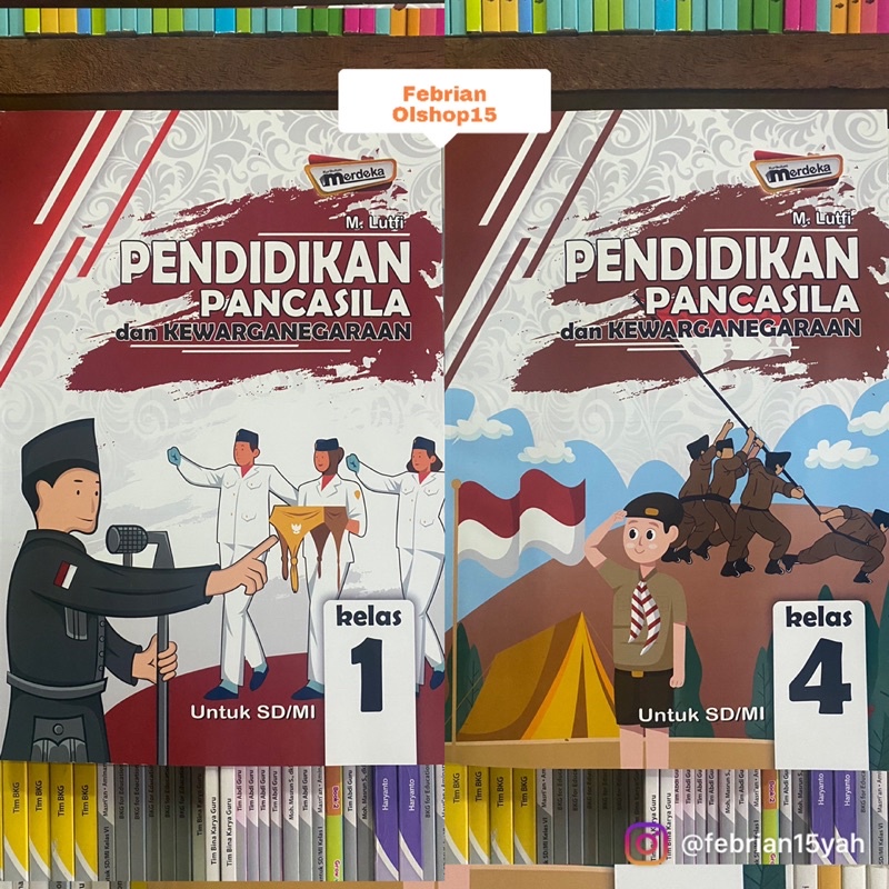 Jual BUKU PPKN PENDIDIKAN PANCASILA DAN KEWARGANEGARAAN SD/MI KELAS 1 4 KURIKULUM MERDEKA ...