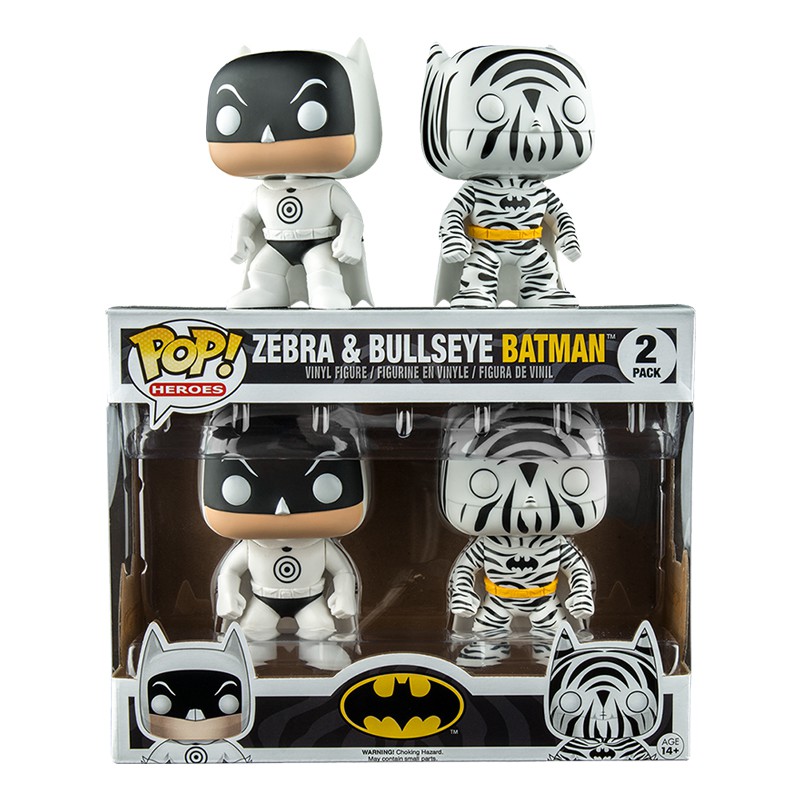 Jual Funko Batman Zebra and Bullseye Batman 2Pack POP Vynil 11397 ...