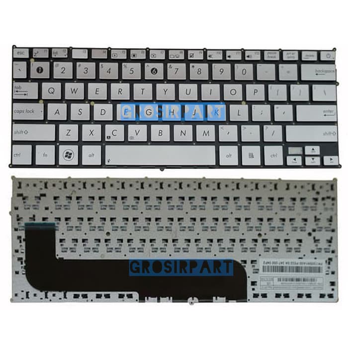 Jual Keyboard ASUS Zenbook/Ultrabook UX21E UX21 UX21A Silver | Shopee ...
