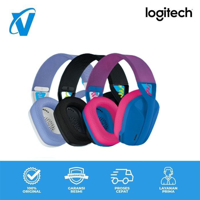 Jual Logitech G435 Headset Gaming Bluetooth Wireless Ultralight ...