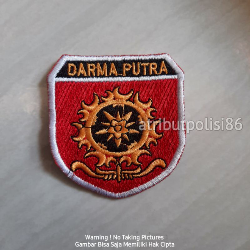 Jual Logo darma putra - bet bordir darma putra - logo kodam darma putra - bordir darma putra ...