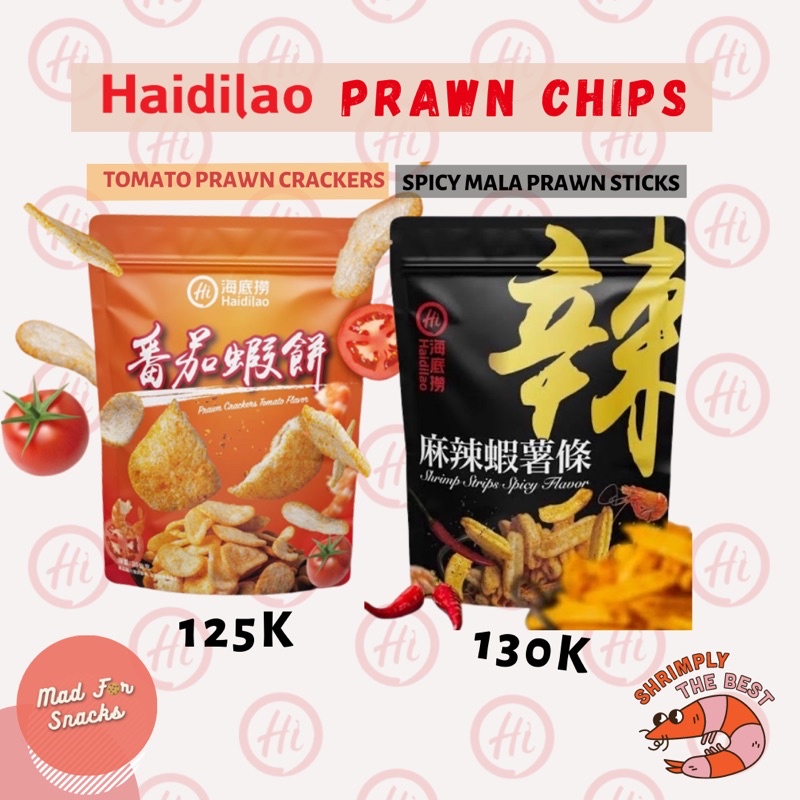 Jual Hai Di Lao HaiDiLao Spicy Mala Prawn Sticks/ Hai Di Lao HaiDiLao ...