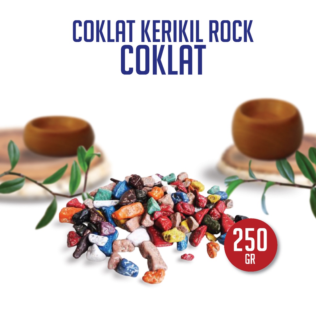 Jual Cokelat Kerikil Rock Coklat 250 gr | Shopee Indonesia