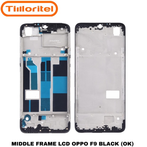 Jual MIDDLE FRAME TULANG TENGAH OPPO F9 BLACK | Shopee Indonesia