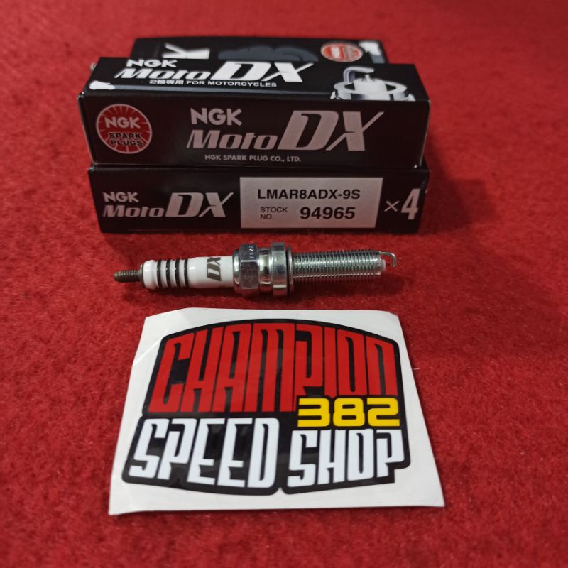 Jual Busi Racing NGK MOTO DX LMAR8ADX-9S XMAX Vario 160 Forza 250 PCX ...
