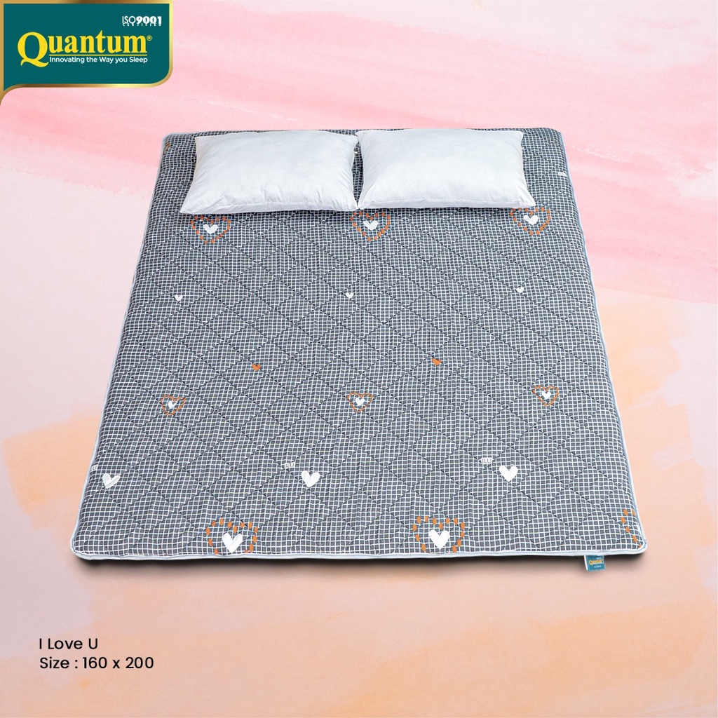 Jual QUANTUM - KASUR LIPAT GULUNG MATRAS KASUR LANTAI UKURAN 160 CM X ...