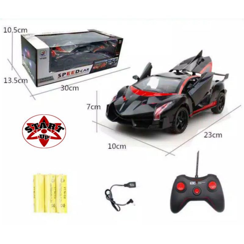 Jual Mobil Remote Control RC Speed Car Buka Pintu Scale 1:18 / Mainan ...
