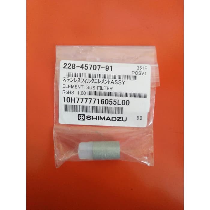 Jual ELEMENT SUS FILTER, SUCTION FILTER 228-45707-91 SHIMADZU | Shopee ...