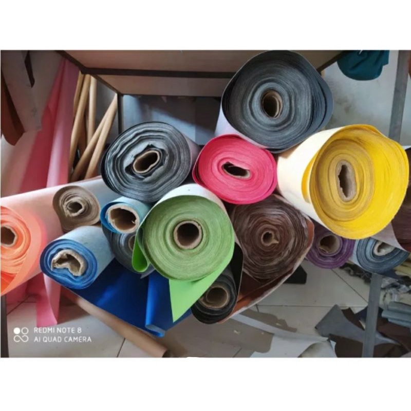 Jual kain oscar / kulit sintetis imitasi meteran murah / oscar per 1/2 ...