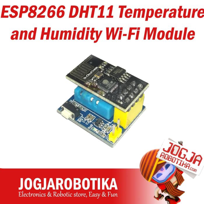 Jual Esp8266 Dht11 Temperature And De A 55 Humidity Wi Fi Module Shopee Indonesia