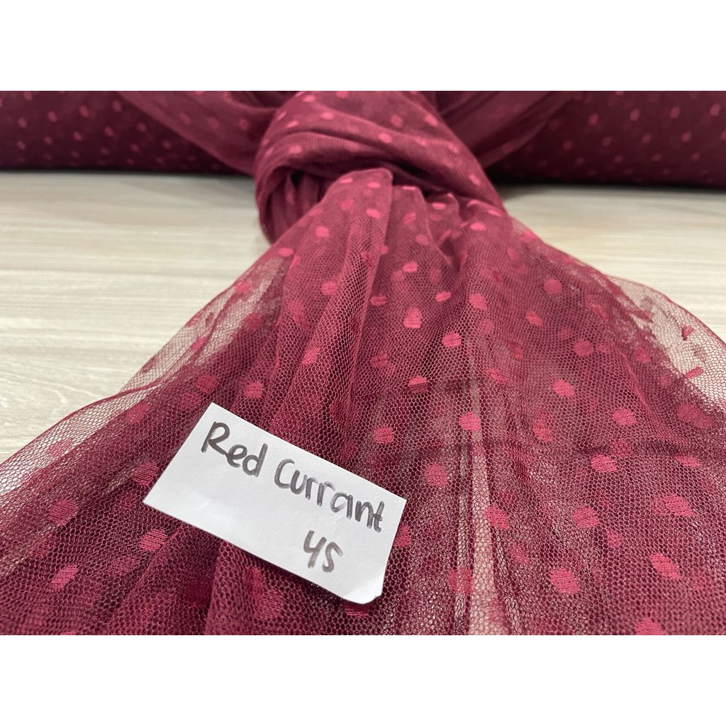 Jual Tille Dot / Tulle Dot / Tile Dot / Tile Polkadot / Tille Bintik ...