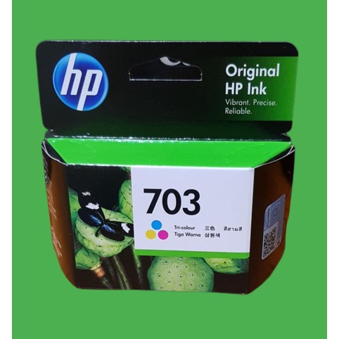 Jual Tinta Hp 703 Black / Hp 703 colour Original | Shopee Indonesia