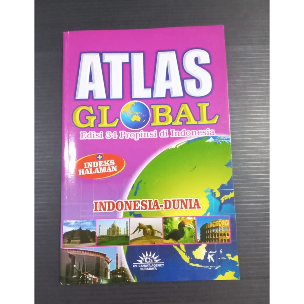 Jual Buku Atlas Indonesia dan Dunia Kecil Atlas 34 Propinsi + Index ...