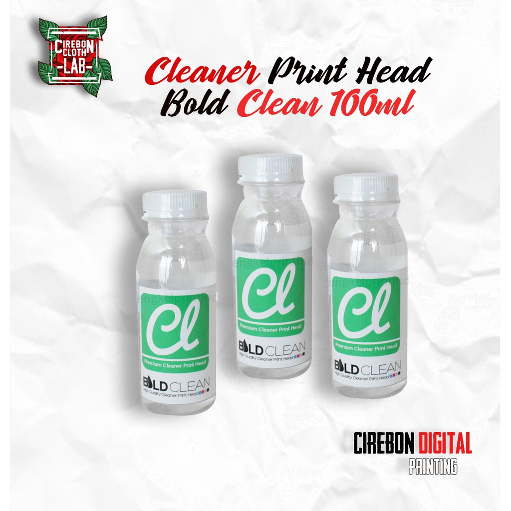 Jual Jual Cleaner Head Solution 100cc / Print Head Cleaner Solution ...