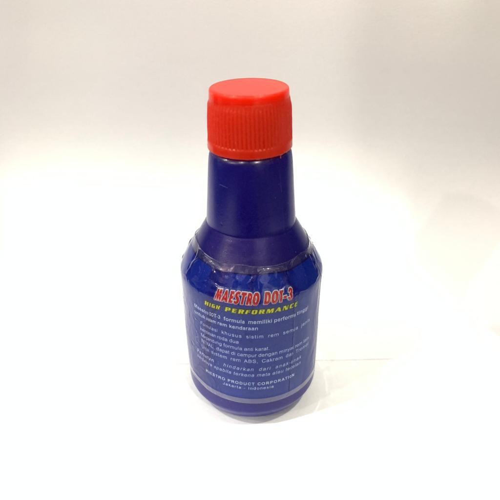Jual MINYAK REM OLI REM MAESTRO 50ML BRAKE FLUID DOT 3 UNIVERSAL ...