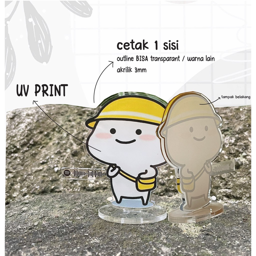 Jual Akrilik Standee Mini / Akrilik Figure / Akrilik Spotify Standee ...