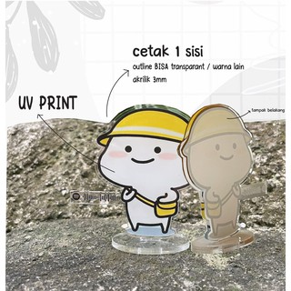 Jual Akrilik Standee Mini / Akrilik Figure / Akrilik Spotify Standee ...