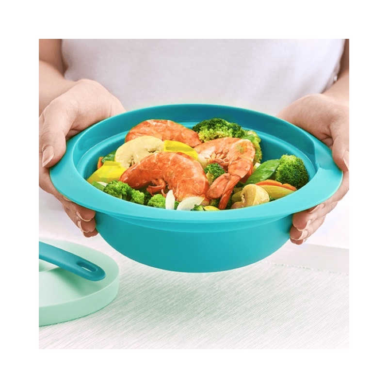 Jual LEMARI GHAEL // NEW TUPPERWARE PETITE SAUCY DISH PARADISE WITH ...