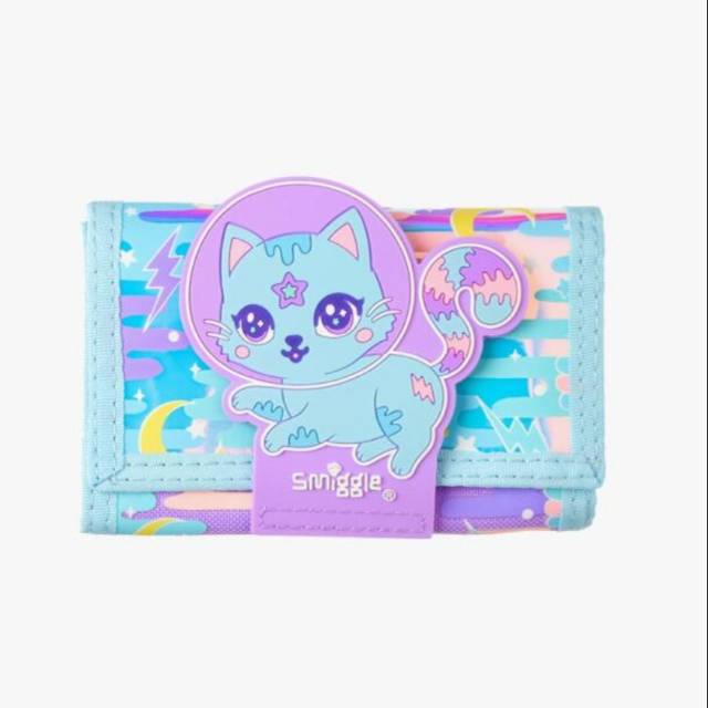 Jual Dompet Smiggle Space Cat / Smiggle Wallet Character Far | Shopee ...