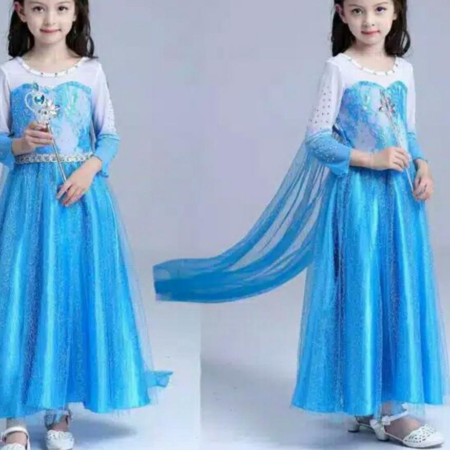 Jual baju frozen + GRATIS AKSESORIS | baju frozen anak perempuan baju ...