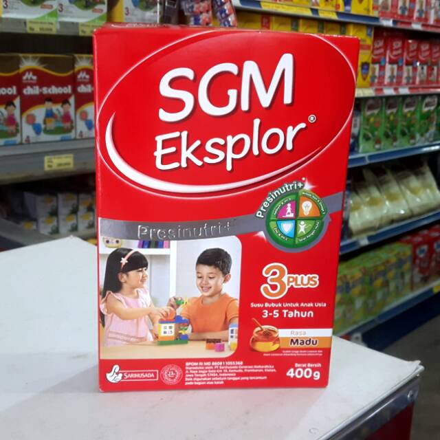 Jual Susu SGM Eksplor 3+ 400gr Madu Presinutri 3 Plus | Shopee Indonesia