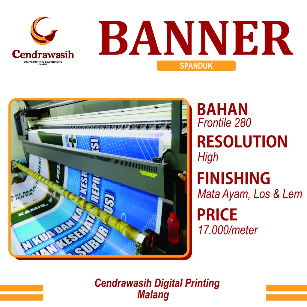 Jual CETAK BANNER/SPANDUK/BALIHO/BACKDROP MURAH DESAIN CUSTOM (CENDRAWASIH PRINTING) | Shopee ...