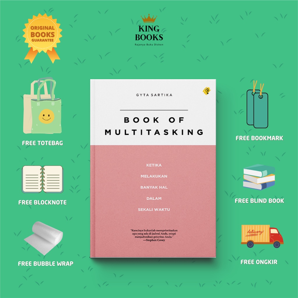 Jual Buku Motivasi - Book Of Multitasking: Ketika Melakukan Banyak Hal ...