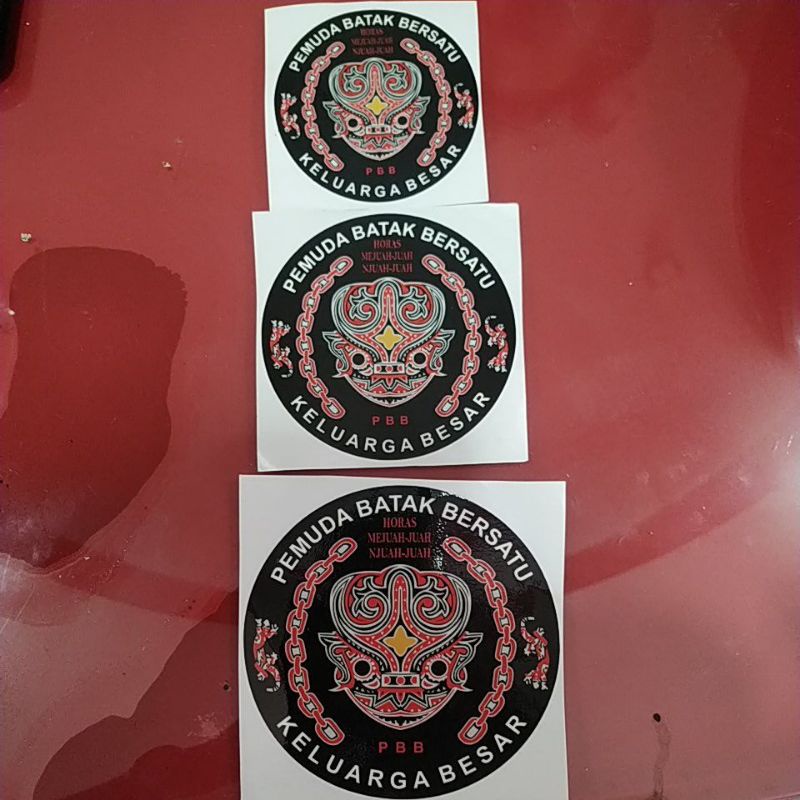 Jual Stiker PBB (Pemuda Batak Bersatu) | Shopee Indonesia