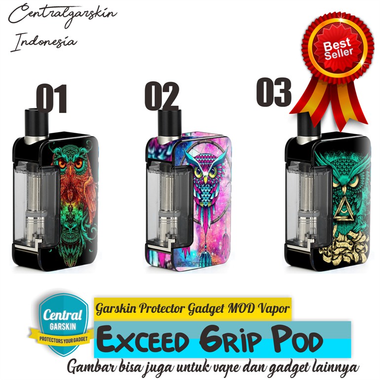 Jual Garskin exceed grip Gratis Custom bebas | Shopee Indonesia