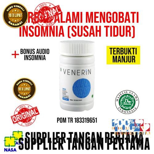 Jual Harga Baru Insomnia VENERIN HERBAL NASA Membantu Mengobati ...