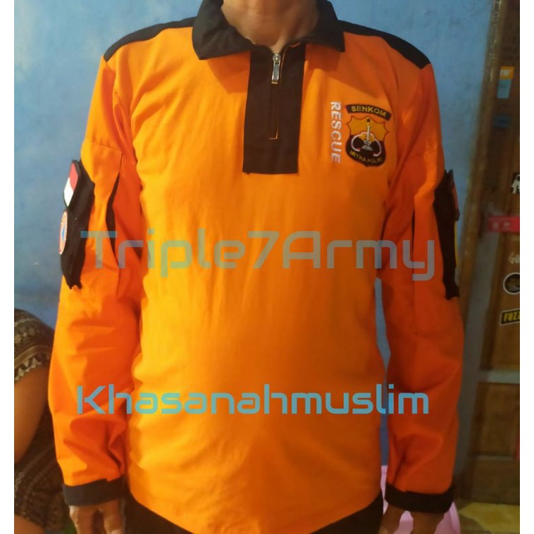 Jual Kaos Rescue Kerah | Shopee Indonesia