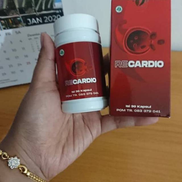 Jual Recardio Obat Untuk Mengatasi Hipertensi Jantung Asli Original 100 ...