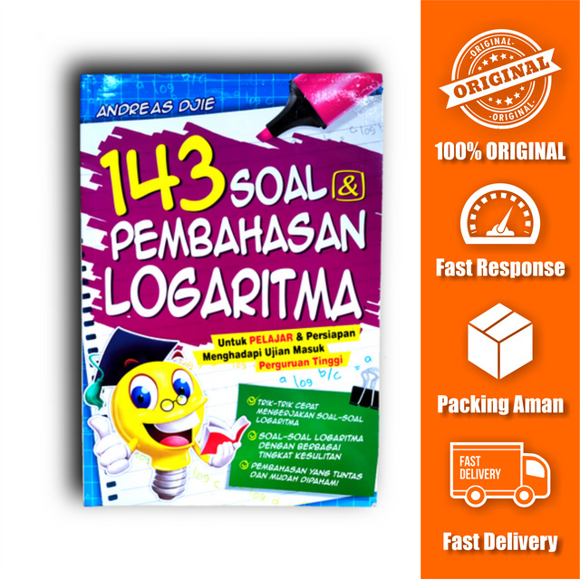 Jual Buku 143 Soal & Pembahasan Logaritma | Shopee Indonesia