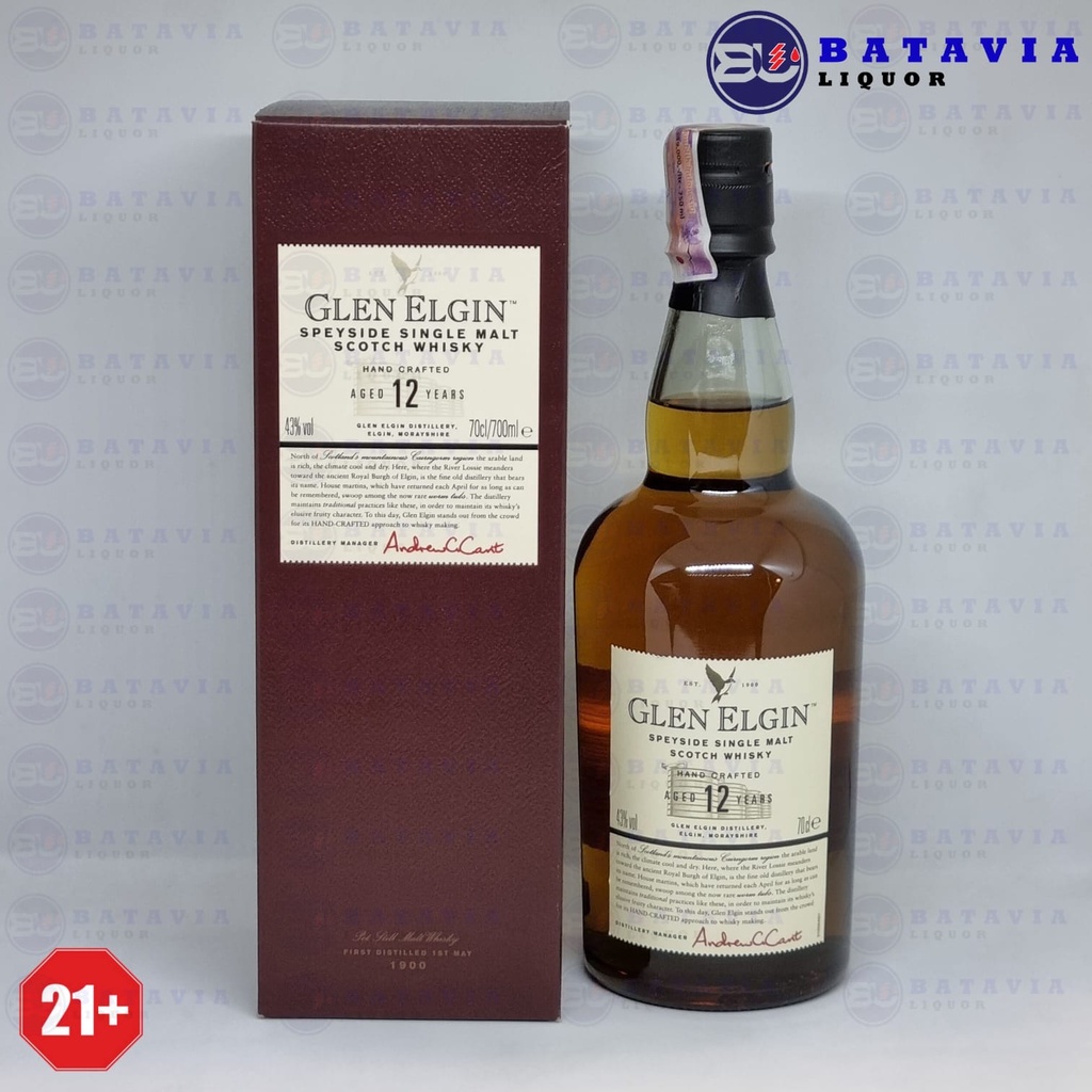 Jual Glen Elgin 12 Years Old 700ml | Shopee Indonesia