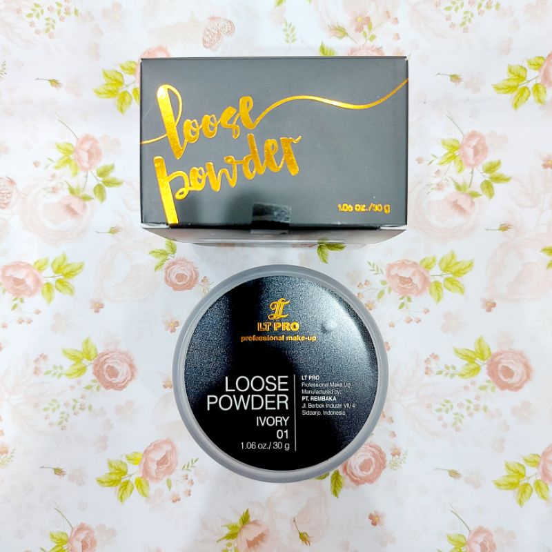 Jual LT Pro Loose Powder 01 Ivory 30g | Shopee Indonesia