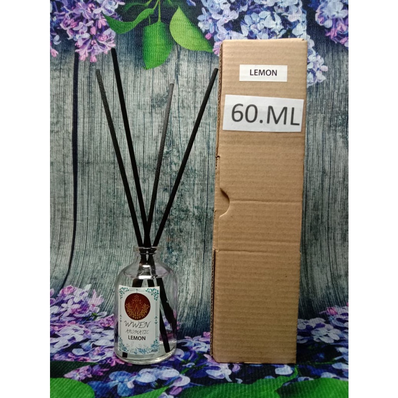 Jual Reed Diffuser 60 Ml Aromatherapy Pewangi Ruangan Aroma Terapi ...