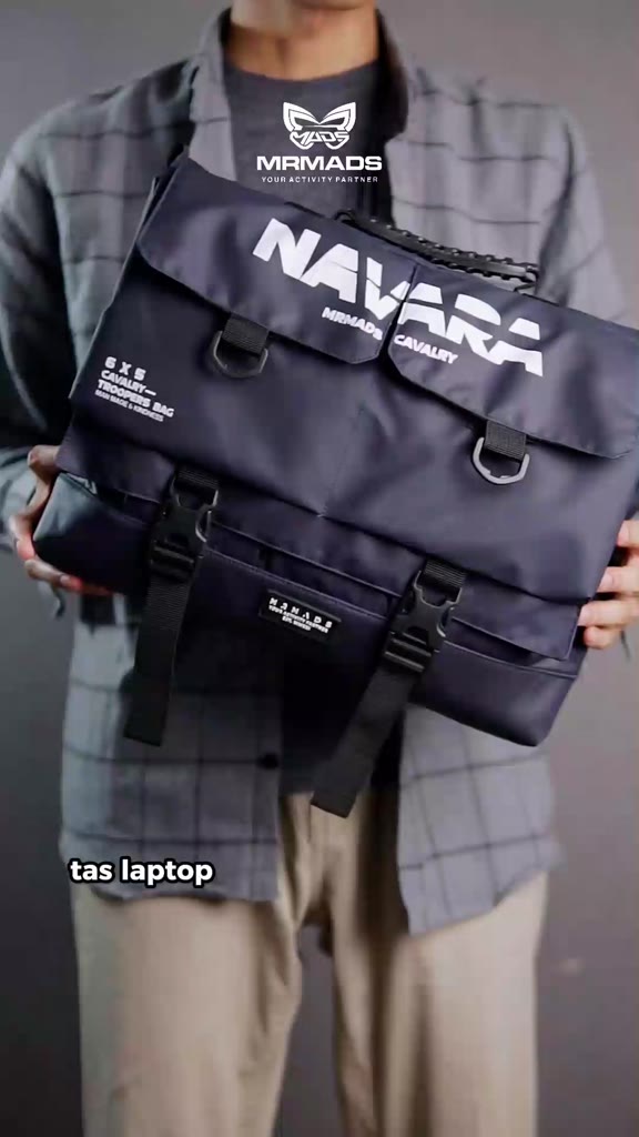 Jual Mr Mads - Navara Tas Laptop 3 in 1 - Tas Jinjing - Tas Selempang ...