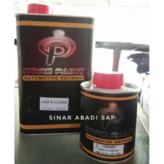 Jual Clear Core Paint Fast 41 (4:1) - 1 Kg | Shopee Indonesia