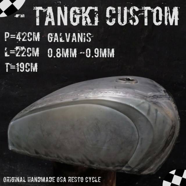 Jual Tangki deus, tangki flattracker, tangki flattrack, tangki japstyle ...