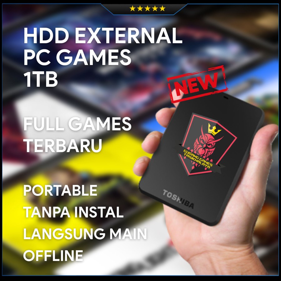 Jual HDD External 1TB PC GAMES | Shopee Indonesia